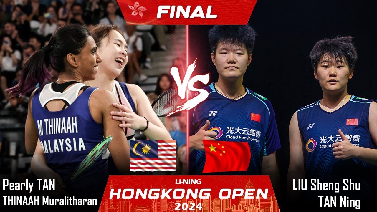 ⚪LIVE SCORE | Pearly TAN /THINAAH Muralitharan vs LIU Sheng Shu /TAN Ning | Hongkong Open 2024 ...