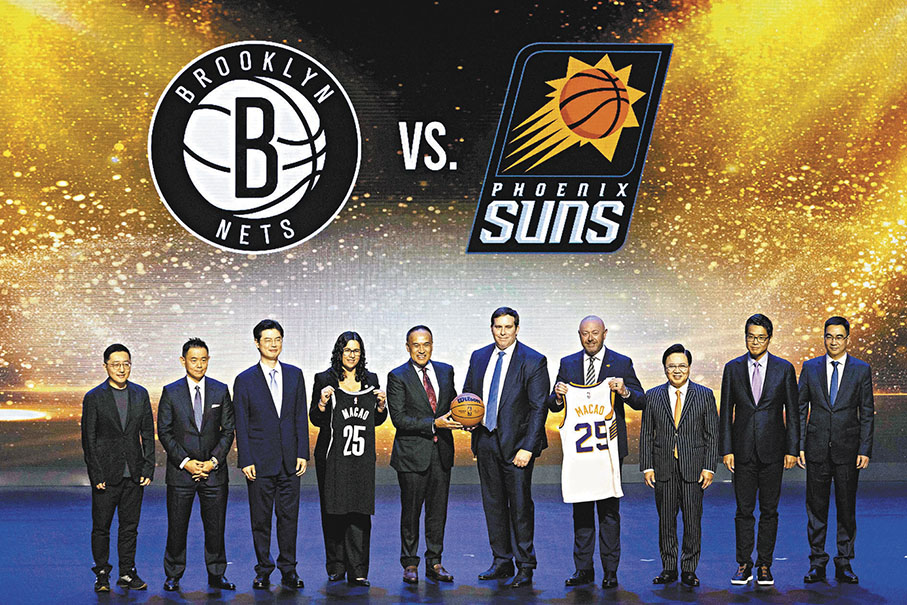 NBA中國賽明年回歸！太陽和籃網將在澳門交手！ - PressMega