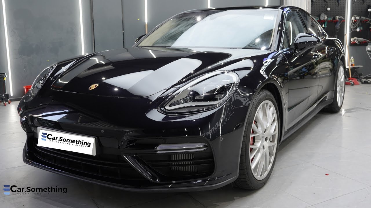 ( Car.Something) Porsche Panamera Turbo Clear Paint Protection Film ...