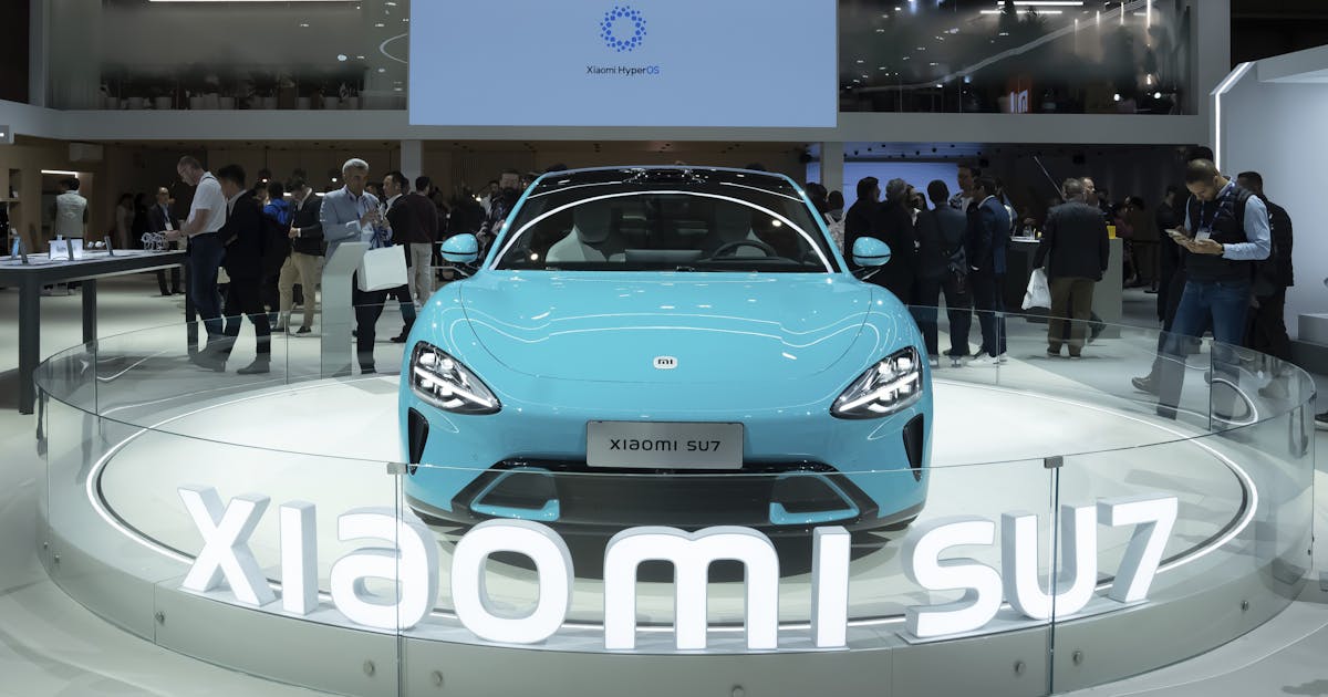 小米 SU7 在 2024 年銷量突破 13 萬輛，超越福特與通用 – INSIDE - PressMega