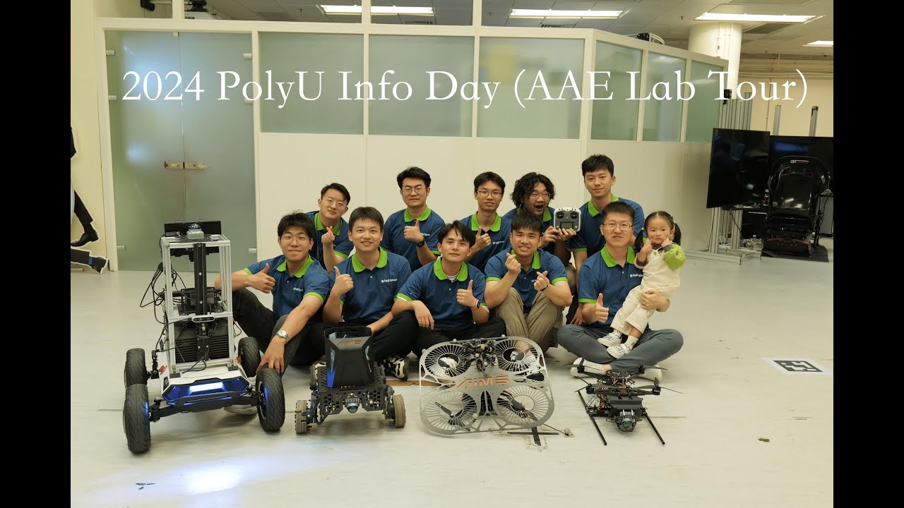PolyU Info Day 2024 — AAE Lab Tour!!! - PressMega